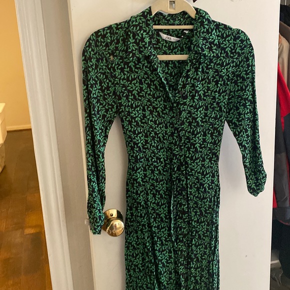 Zara | Dresses | Zara Fern Dress | Poshmark